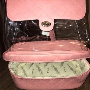 Trendy boutique | Bags | Clear Backpack Pink | Poshmark